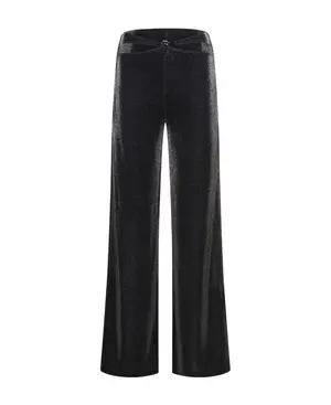 ROTATE BY BIRGER CHRISTENSEN Cut-out Wide-leg Pants