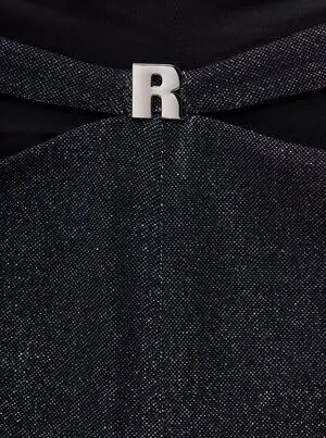 ROTATE BY BIRGER CHRISTENSEN Cut-out Wide-leg Pants
