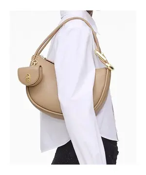 Marc Jacobs Dual Hobo Shoulder Bag - Camel