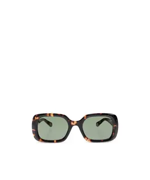 Chloé Eyewear Rectangular Frame Sunglasses - Black