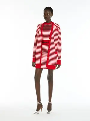 Max Mara Striped Knit Skirt