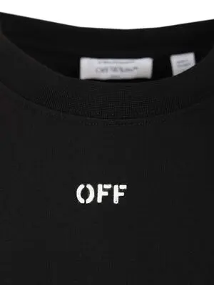Off-White Logo Printed Crewneck T-shirt