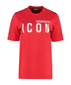 Dsquared2 Icon Print T-shirt - Red