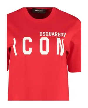 Dsquared2 Icon Print T-shirt - Red