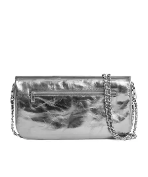 Zadig&Voltaire Rock Vintage Clutch Bag - Gray