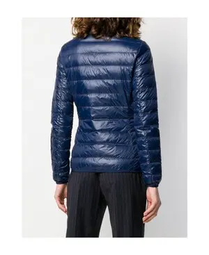 EA7 Quilted Logo Down Jacket