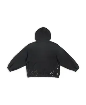 Balenciaga Logo Print Hoodie