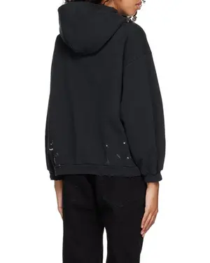 Balenciaga Logo Print Hoodie