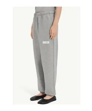 MAISON MARGIELA Elasticated Waistband Tapered Trousers - Gray