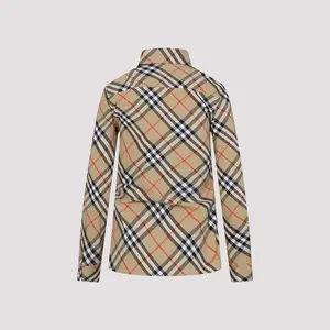 Burberry Long Sleeve Checked Shirt - No