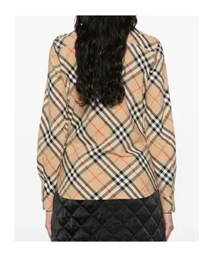 Burberry Long Sleeve Checked Shirt - No