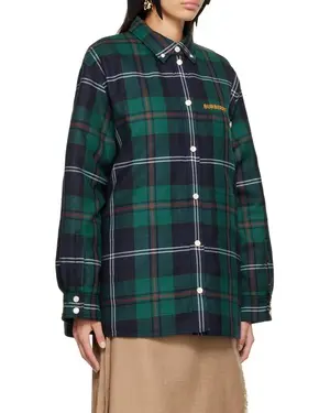 Burberry Checked Long-sleeve Shirt