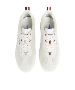 Thom Browne Tech Runner Low-top Sneakers - White