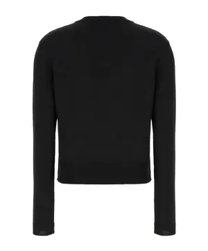 Moschino Long Sleeve Crew Neck Sweater