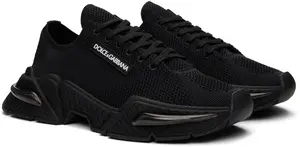 Dolce & Gabbana Stretch-knit Logo Sneakers
