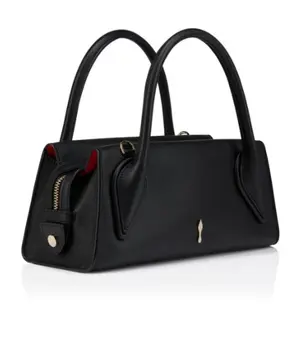 CHRISTIAN LOUBOUTIN Top Handle Shoulder Bag - Black