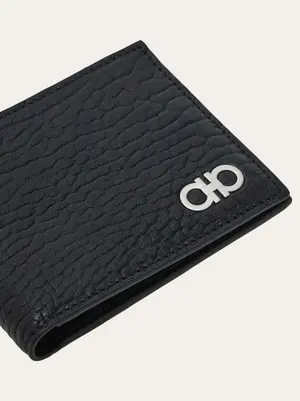FERRAGAMO Gancini Wallet - Black