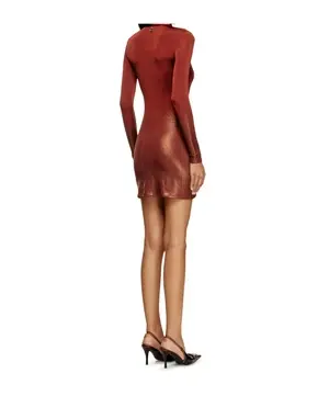 DIESEL® D-pol Polo Mini Dress