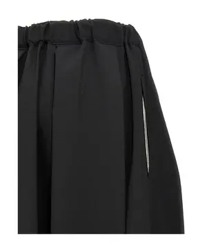 Comme Des Garçons Wide Leg Pleated Trousers