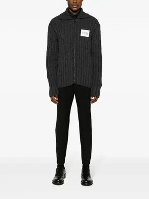 Dolce & Gabbana Zipped Knit Sweater