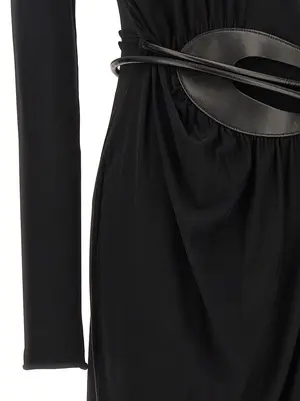 TOM FORD V-neck Belted Wrap Dress