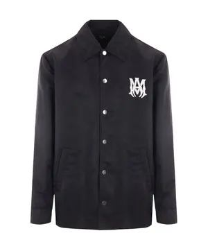 Amiri Ma Printed Buttoned Jacket - Green