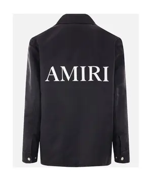 Amiri Ma Printed Buttoned Jacket - Green
