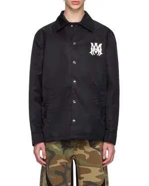 Amiri Ma Printed Buttoned Jacket - Green