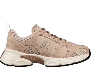 Dior Christian Chrono Lace-up Sneakers - Nude