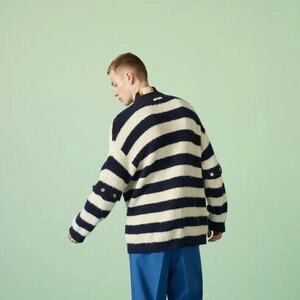 Gucci Striped Brushed Cotton Jumper