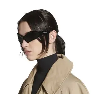 Balenciaga Oval Frame Sunglasses