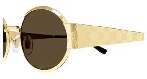 Gucci Oval Frame Sunglasses