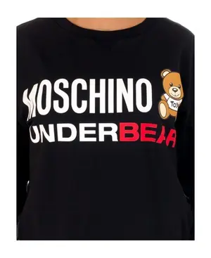 Moschino Teddy Print Crew Neck Sweater