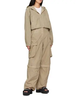 Alexander Wang Zip-up Hooded Jacket