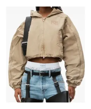 Alexander Wang Zip-up Hooded Jacket
