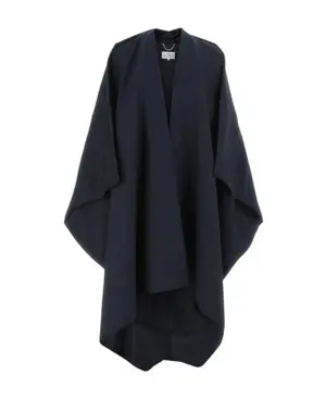 MAISON MARGIELA Wrap Coat - Navy