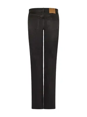 HAIKURE Straight Leg Jeans - Black