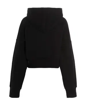 Stella McCartney Cropped Hoodie With Graphic Print