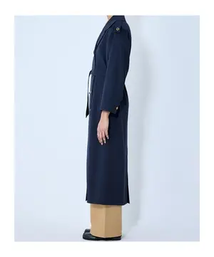 Max Mara Double-breasted Belted Coat