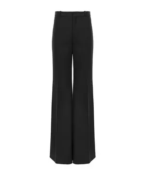 Chloé Flared Tailored Trousers - Black