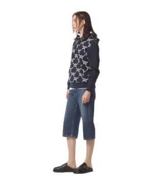 Mcm Monogram Hooded Long Sleeve Hoodie