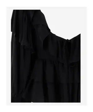 Chloé Ruffled Cropped Blouse
