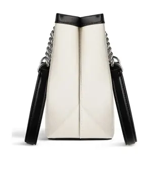Balenciaga Logo Printed Small Tote Bag
