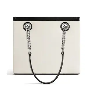 Balenciaga Logo Printed Small Tote Bag