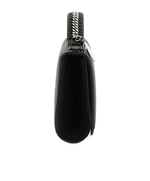 Stella McCartney Foldover Clutch Bag - Black