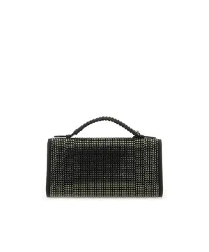 Stella McCartney Foldover Clutch Bag - Black