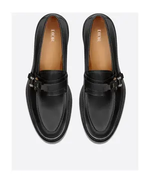 Dior Evidence Buckle Detailed Loafers
