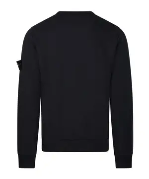 Stone Island Logo Patch Crewneck Sweatshirt