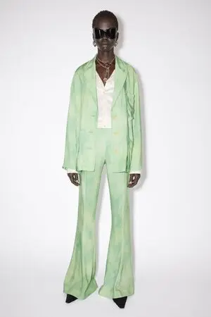 Acne Studios Tie & Dye Flared Trousers