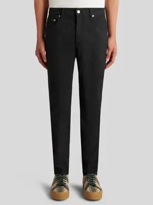 Etro Jacquard Denim Jeans